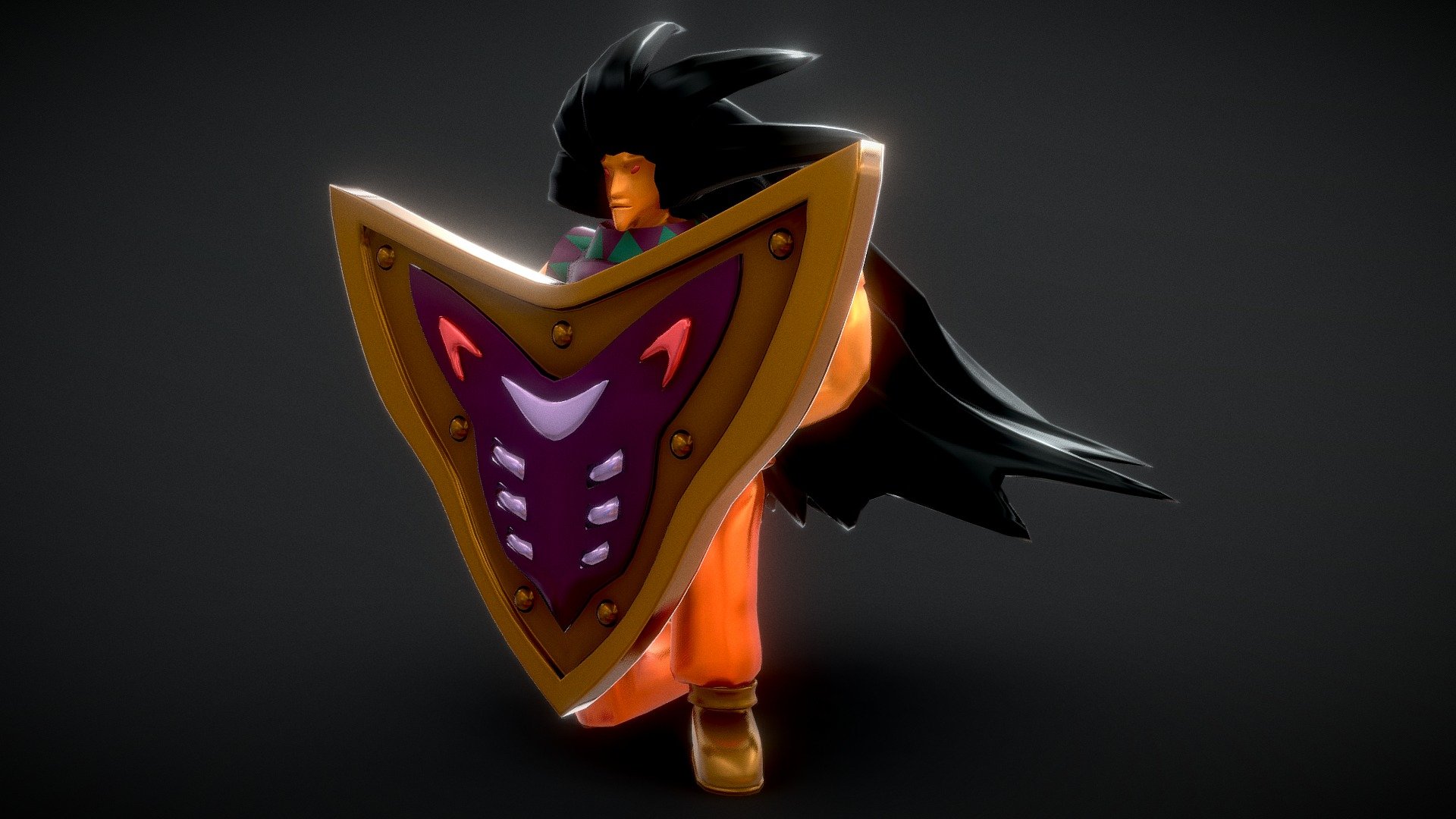 Big Shield Gardna (Yugioh) - Buy Royalty Free 3D model by Yanez Designs ...