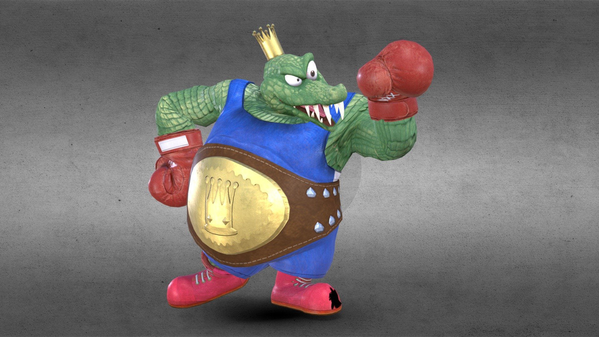 King Krusha K. Rool (Smash Ultimate Style) - 3D model by JoeTE ...