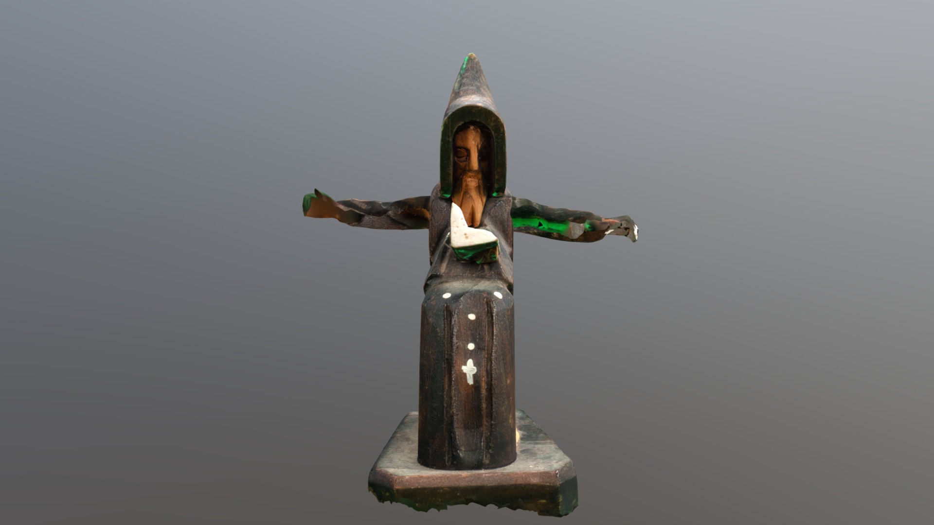 The Armed Monk - Download Free 3D model by jeffjtaylor [1cf33b1 ...