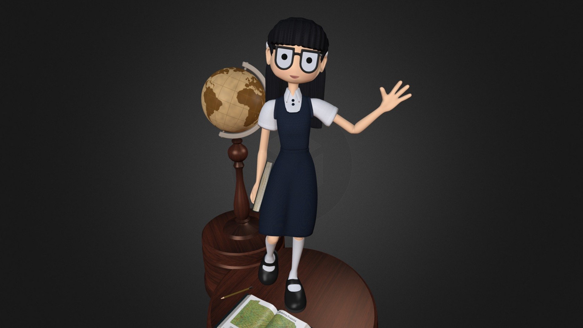Mary - 3D model by magicalhelmet [1cf3740] - Sketchfab