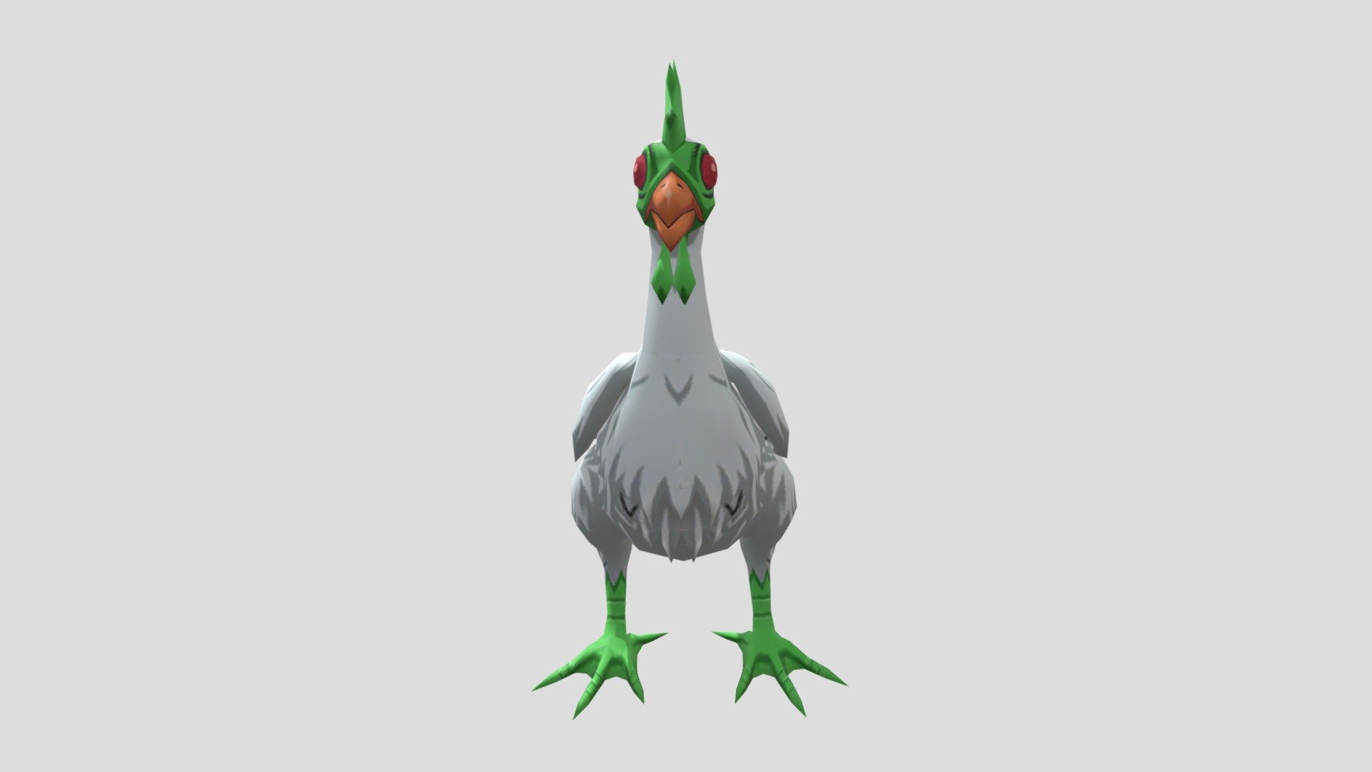 Fusionfall-Space Chicken - Download Free 3D model by Nexelecstar ...