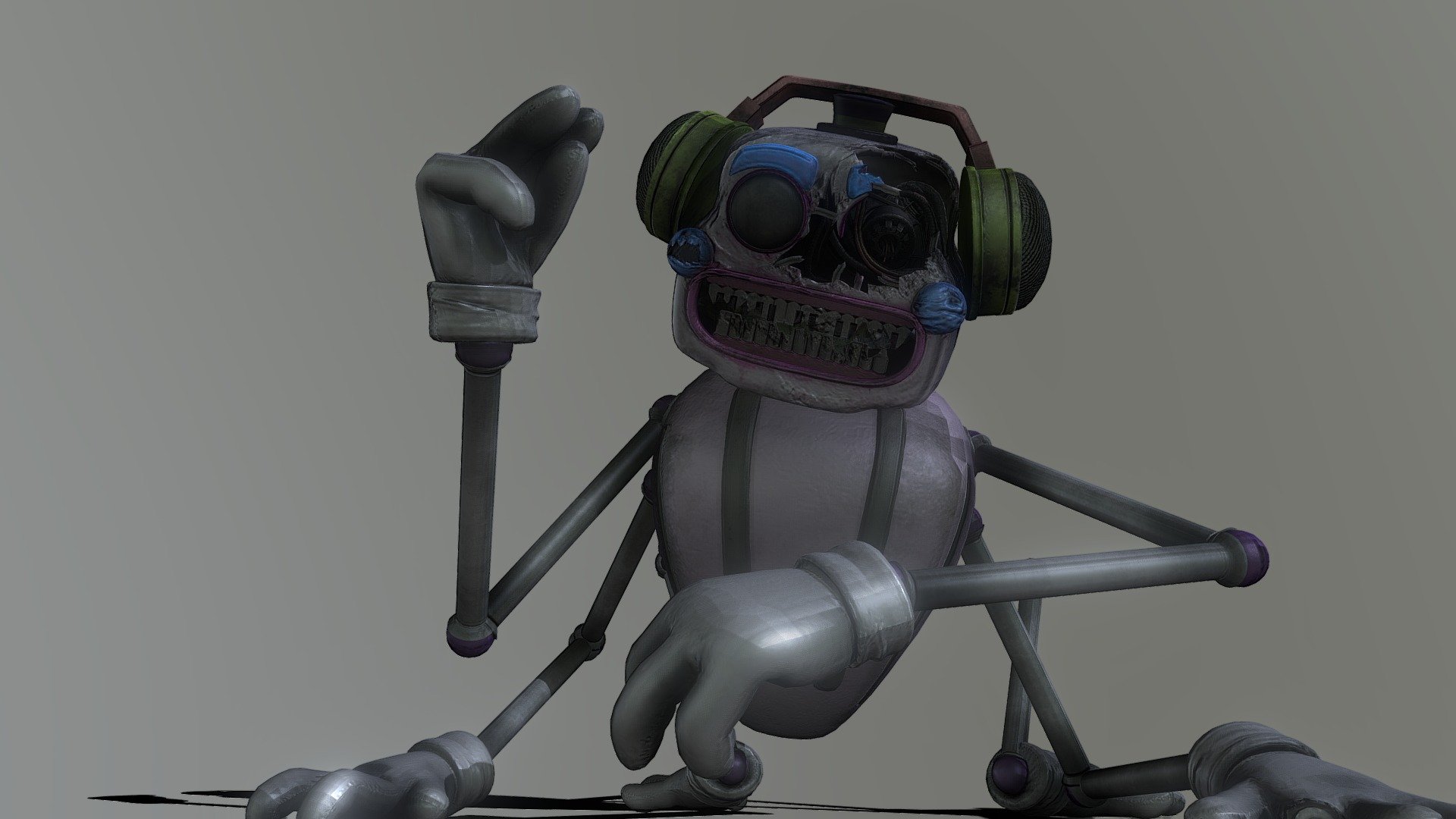 Ruin DJ Music Man - Download Free 3D model by ArachnoBoy (@vang807 ...