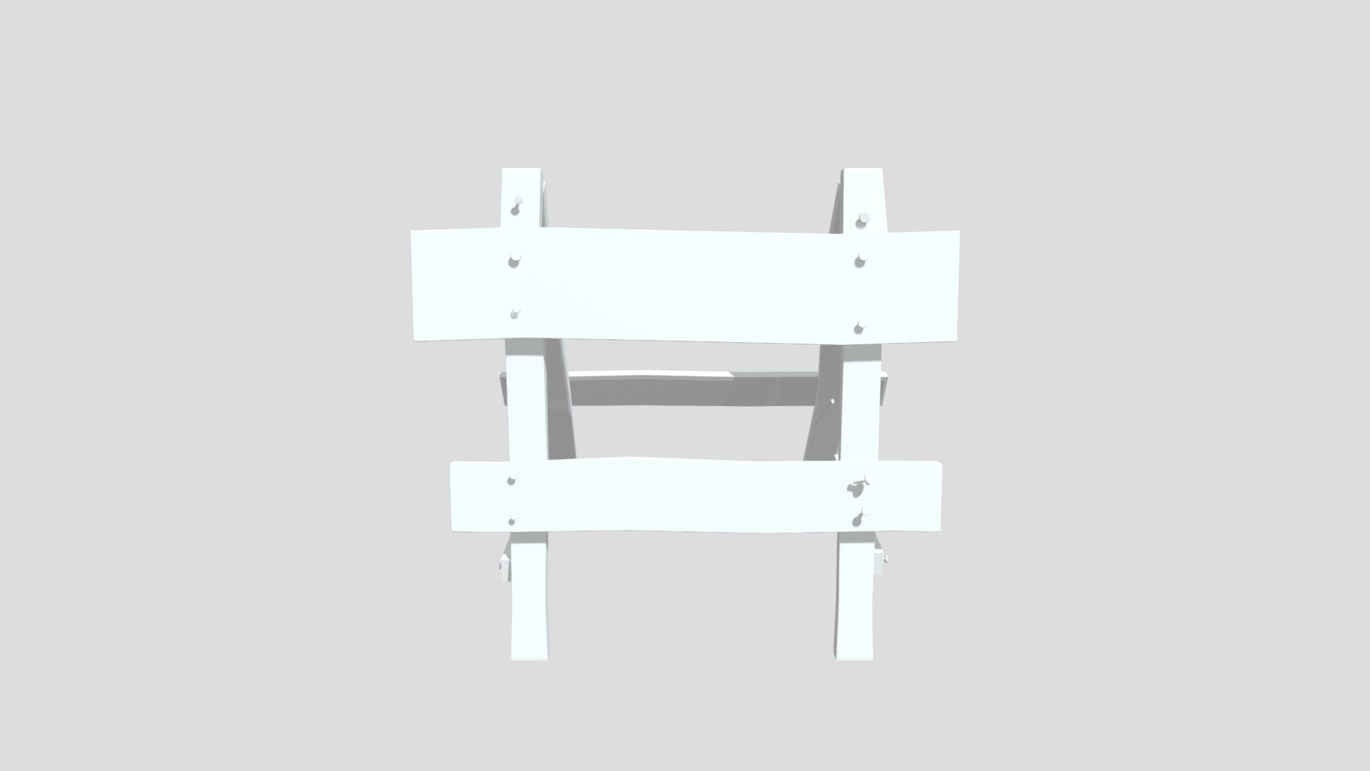 Barrier danger. - 3D model by itenzzzzz [1cf9c28] - Sketchfab
