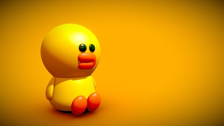 Linefriends 3D models - Sketchfab