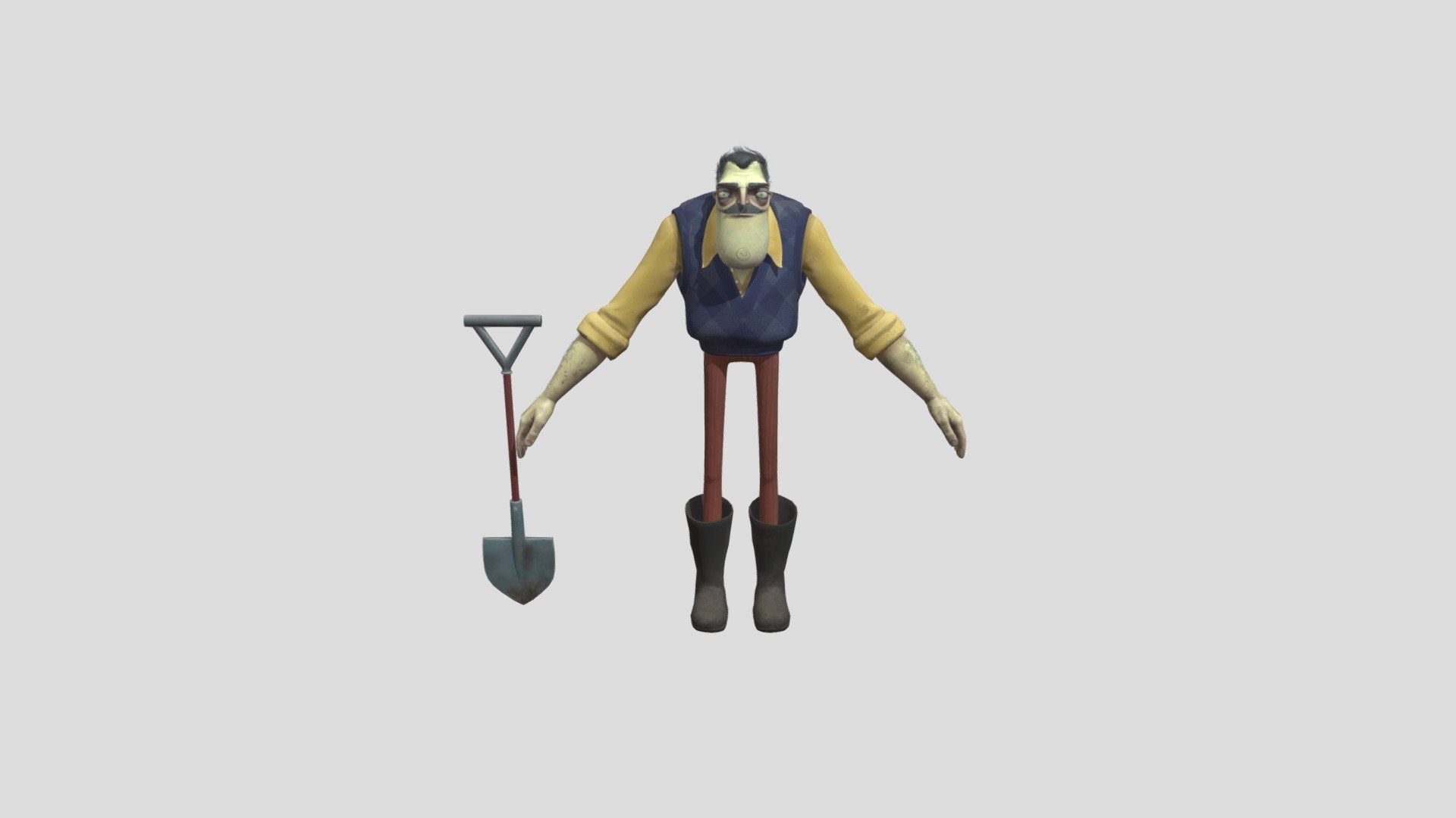 Hello Neighbor 3 Theodore Peterson (Neighbor) - Download Free 3D model ...