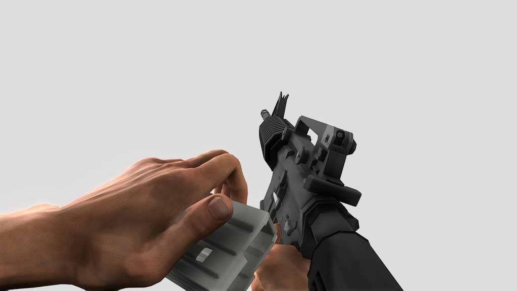 Animated Guns - A 3D model collection by Tangerino (@alexanderdelatour1 ...