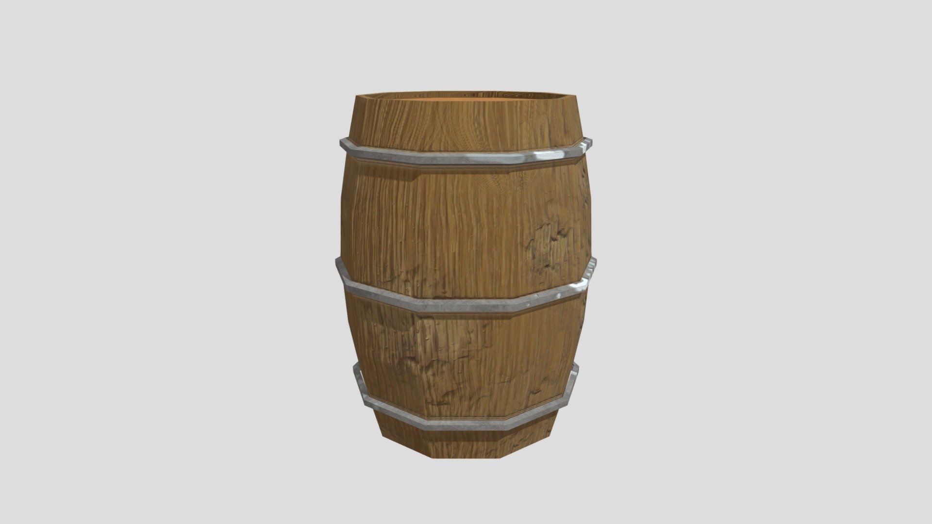 Simpe Barrel - Download Free 3D model by peter.c.smith [1cfd6ee ...