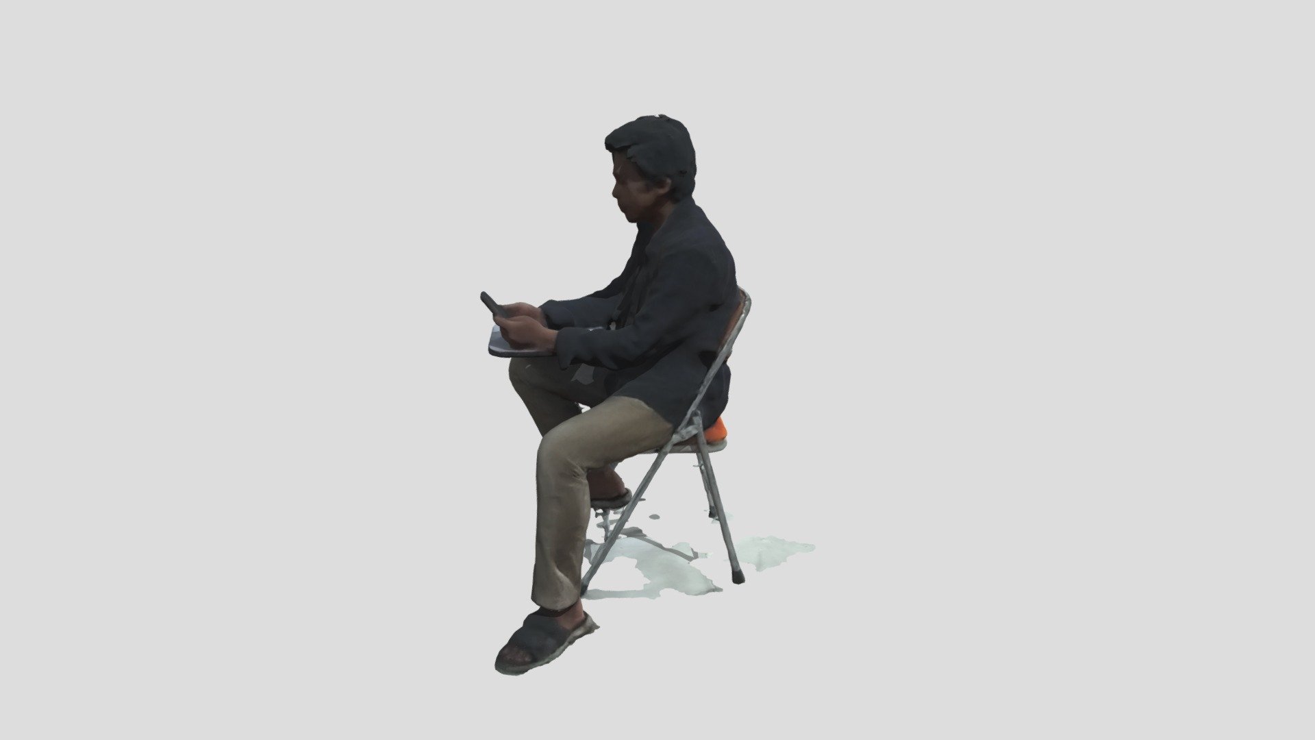 Orang duduk - 3D model by glooriashanda [1cfdd02] - Sketchfab