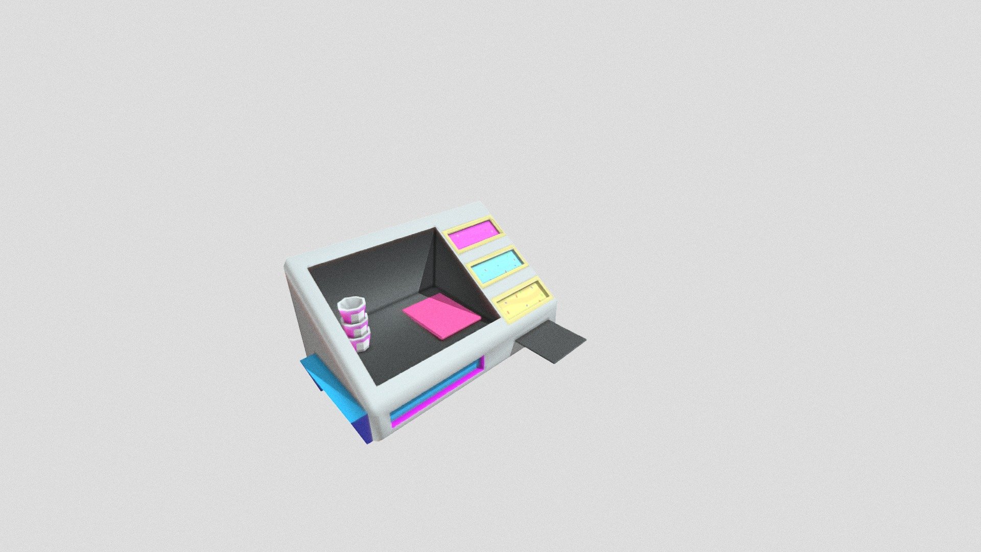 Ice Cream Machine - Download Free 3D model by PropShop™ (@syedabbas0815 ...