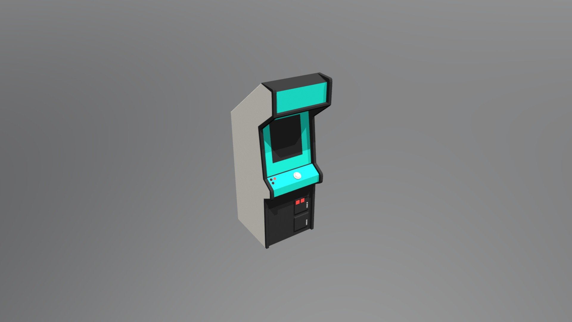 Standing Arcade Machine 02 Textured - 3D model by deathtome [1cfe543 ...