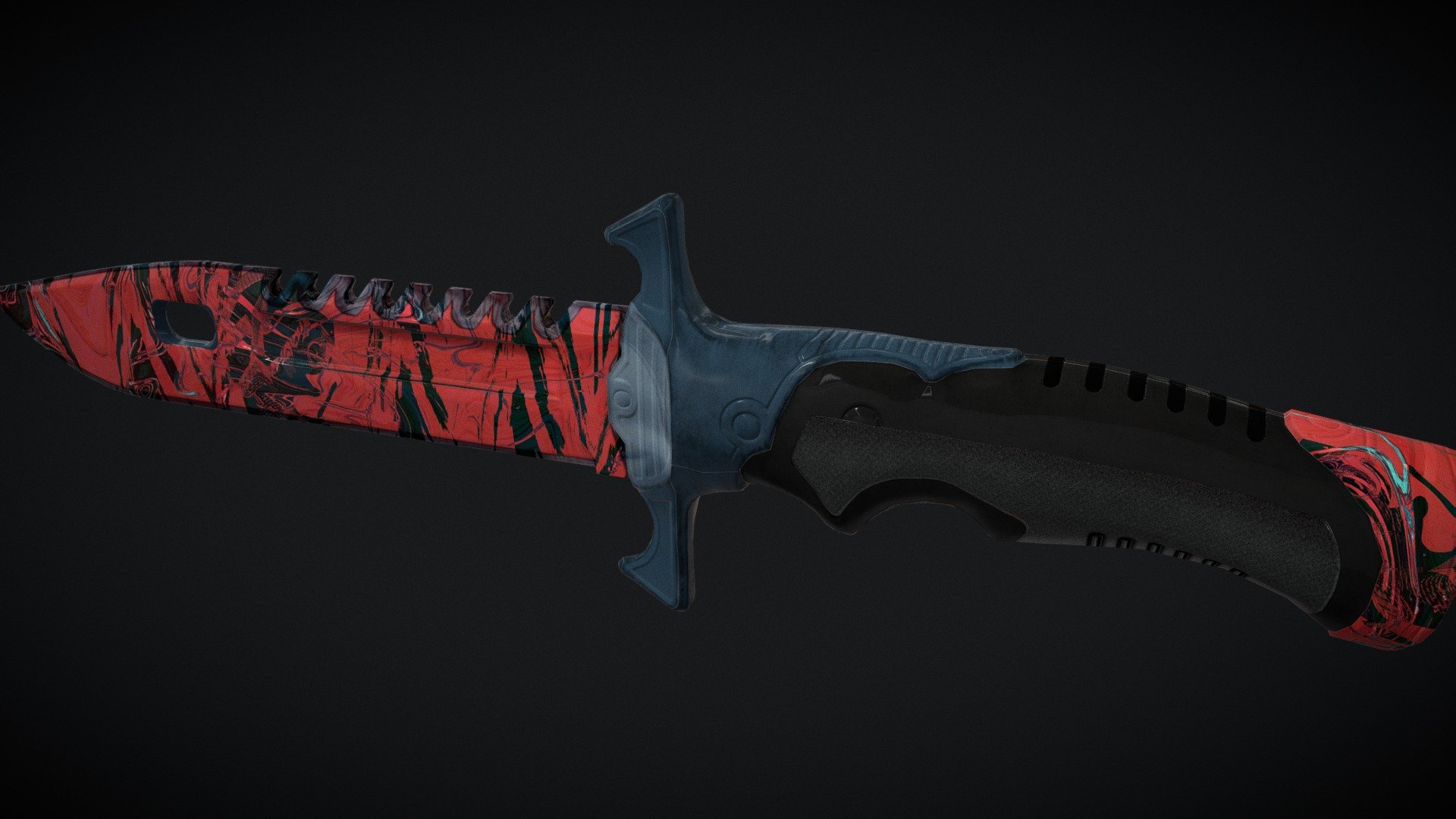 Bayonet | Paranoia - 3D model by ArchwayJones (@nubbyboy1) [1cffc8f ...