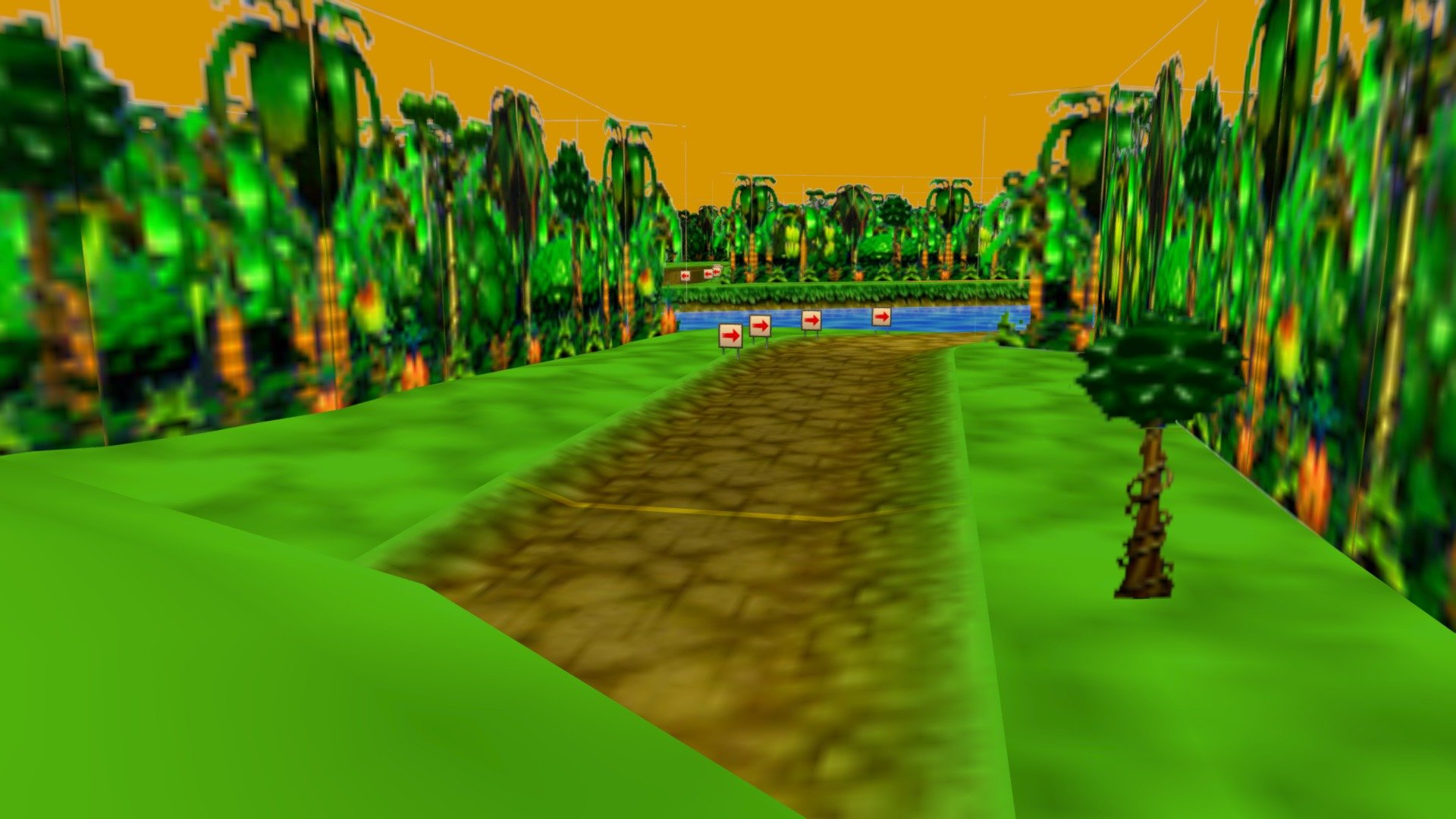 n64 dk's jungle parkway - Download Free 3D model by amogusstrikesback2 ...