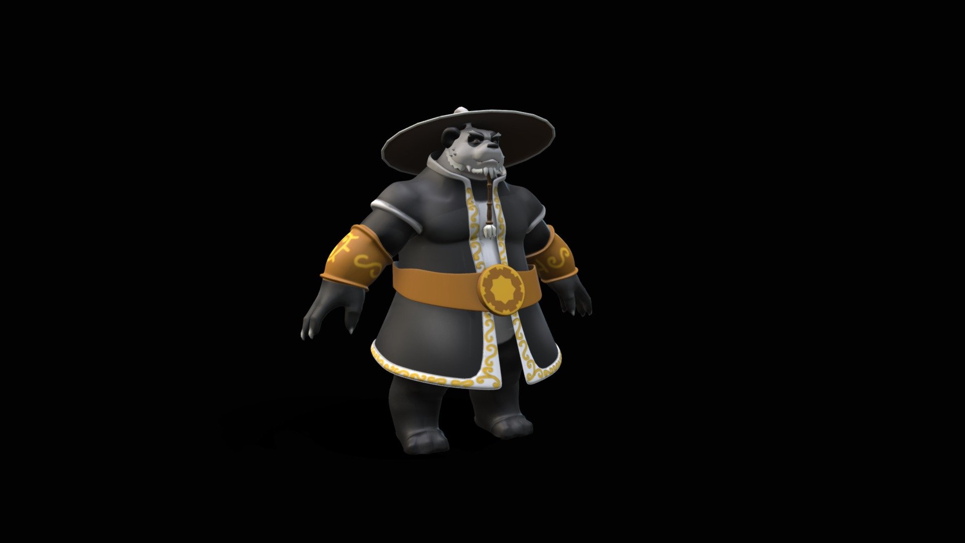 Master Panda, Dragon Warrior - 3D model by Razuvanov_G_V (@grazuvanov32 ...