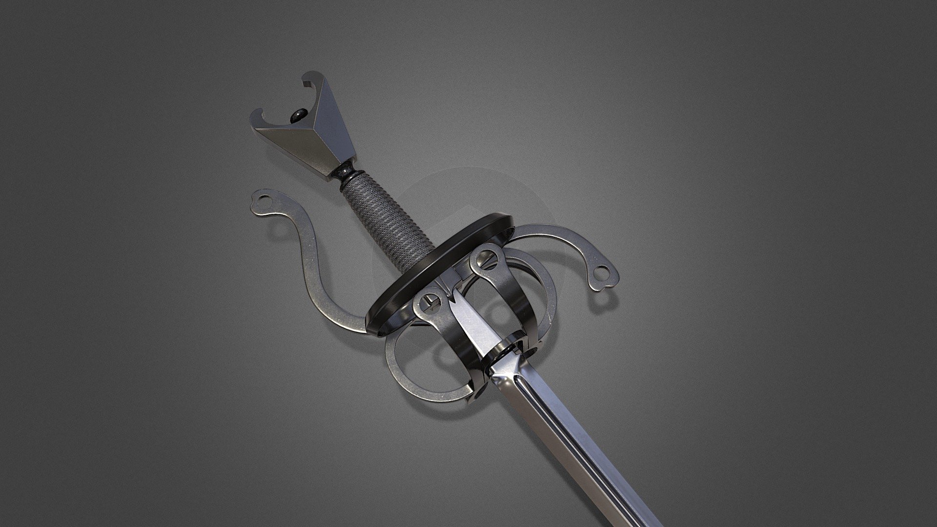 Wallace Collection A634 Rapier - Download Free 3D model by leeeck ...