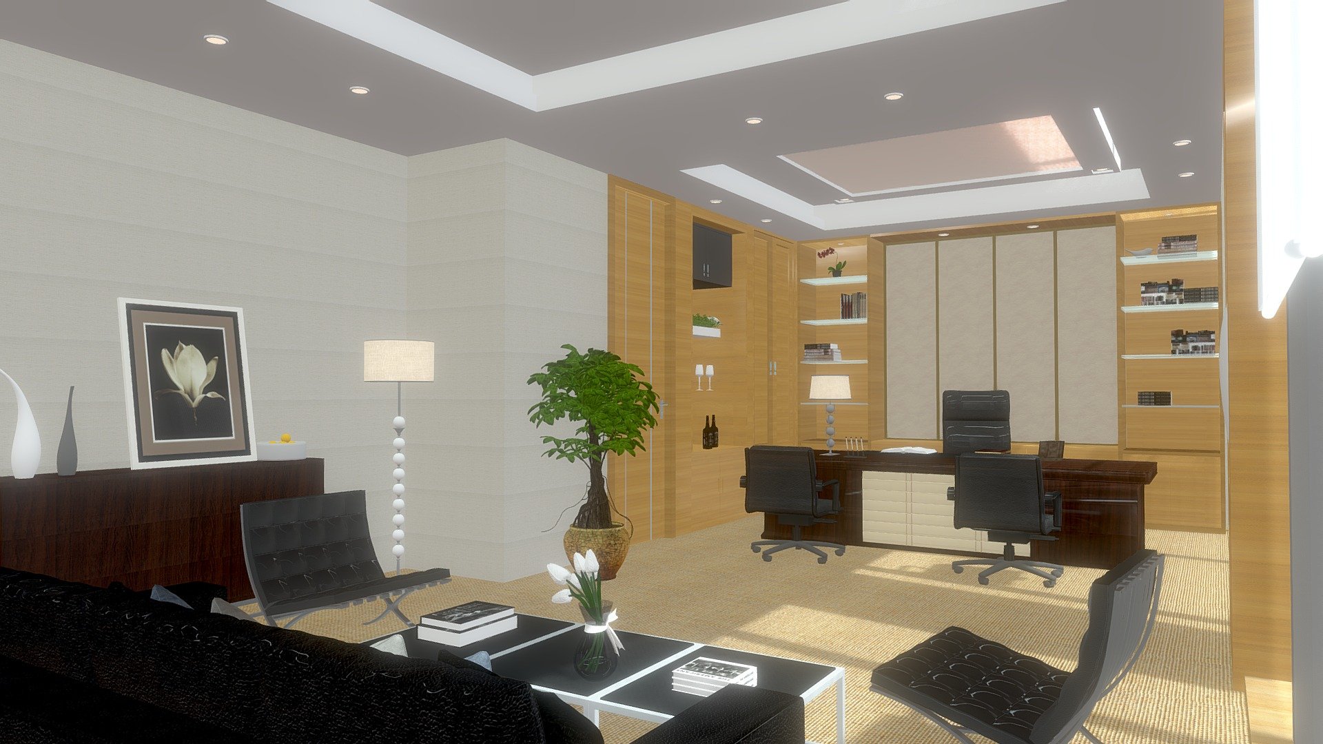 Office | Interior - Buy Royalty Free 3D model by Arbin4444 ...