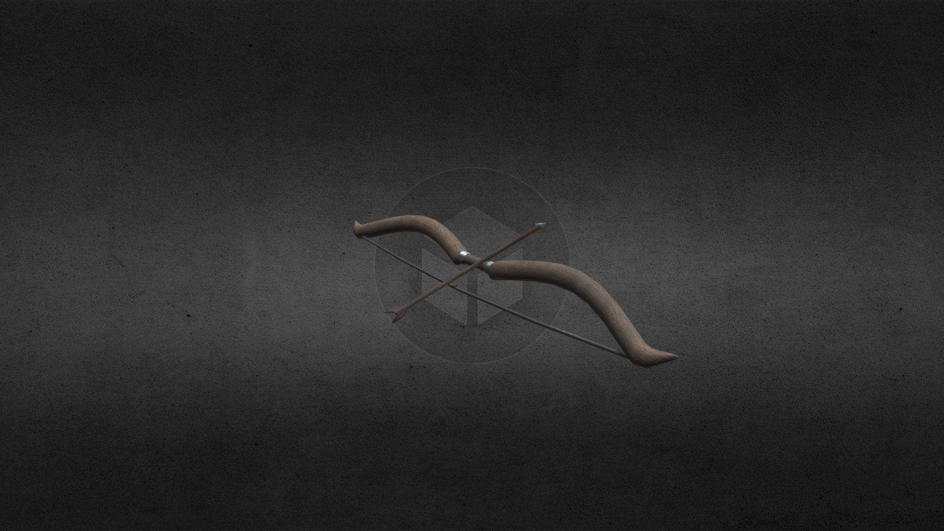 low poly bow and arrow - Download Free 3D model by Ella (@ella.ris ...