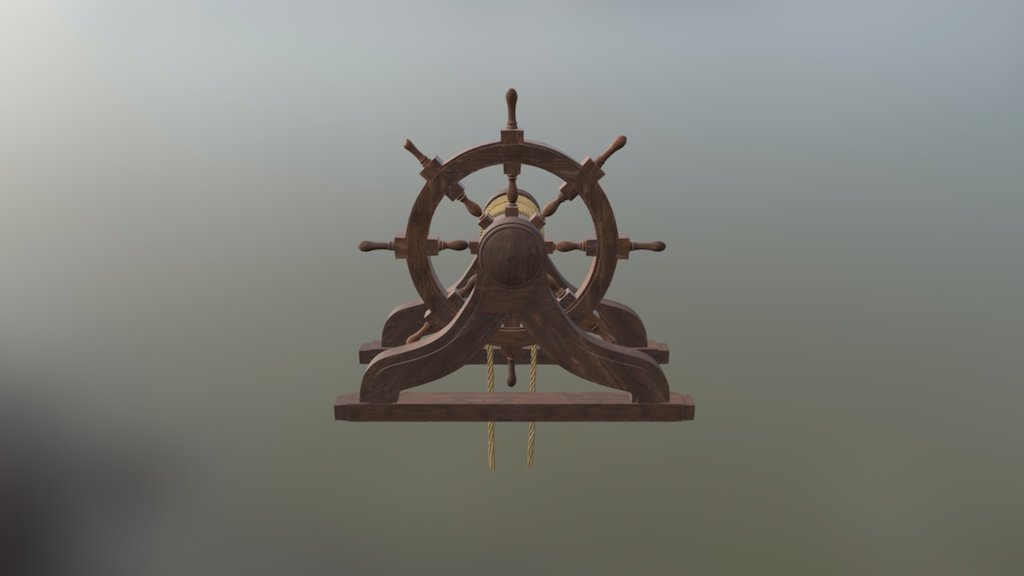 Pirate Ship Helm - 3D model by CelineBrant [1d03fc4] - Sketchfab