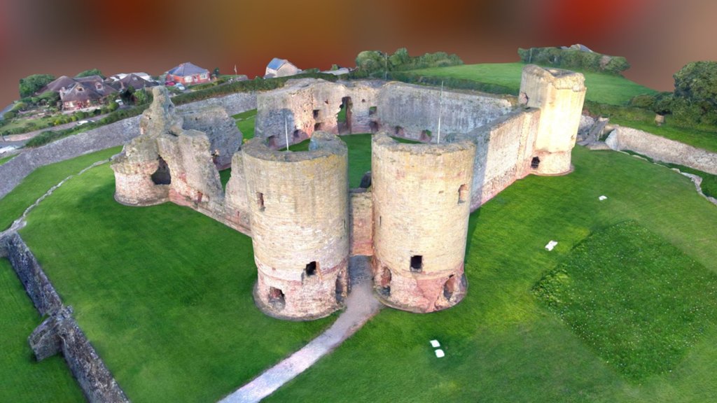 Rhuddlan Castle - Download Free 3D model by kimbo [1d05083] - Sketchfab