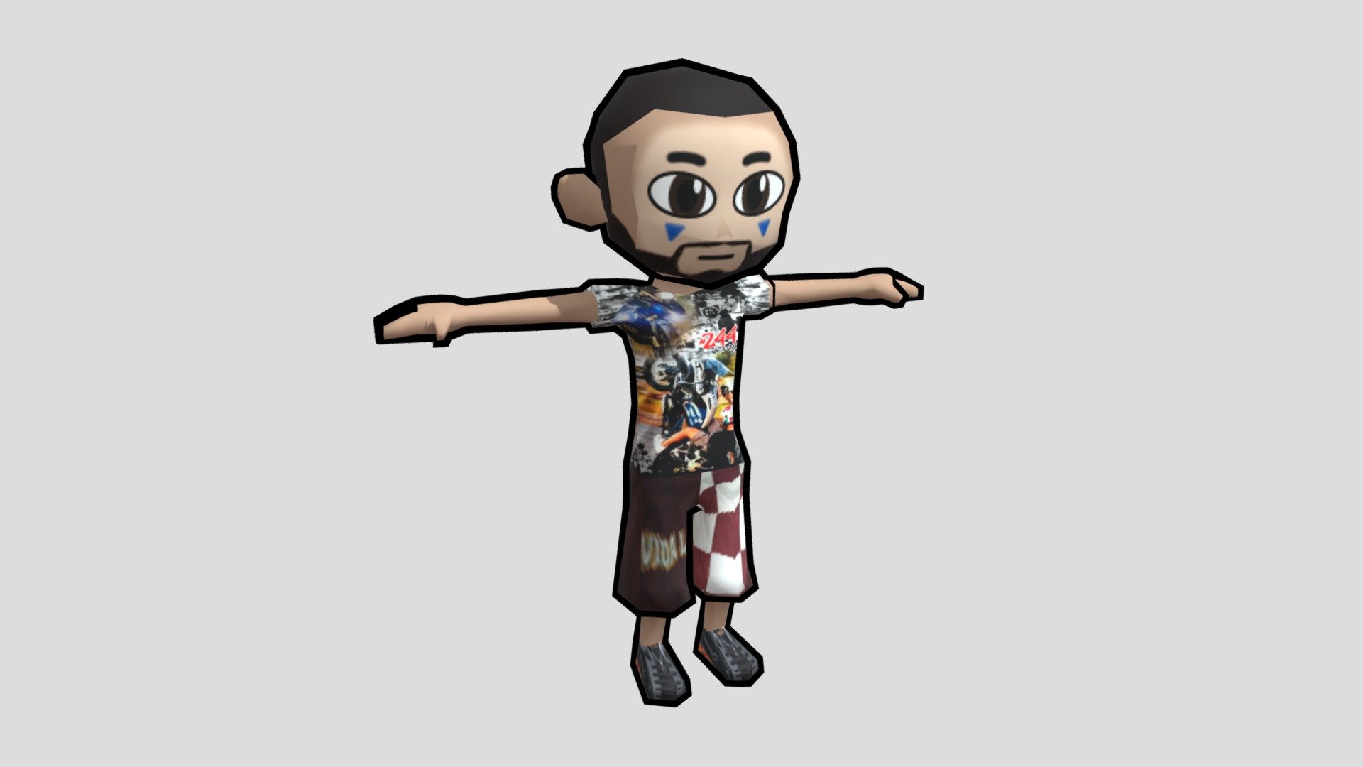 WalterEgos (Rigged) - 3D model by Velcrum Ware (@velcrumware) [1d05841 ...