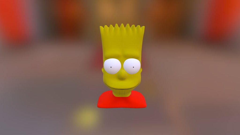Bart - 3D model by Gabriel Rodrigues (@gabrielgarcia610) [1d05a50 ...