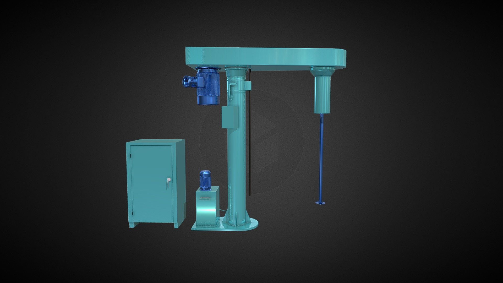 Machine_1 - 3D model by aneeqayounas [1d062b6] - Sketchfab