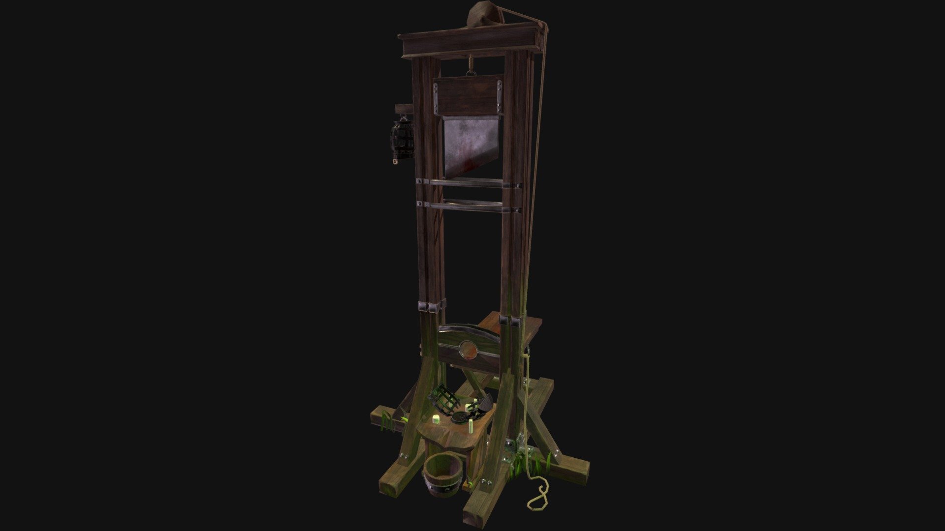 Guillotine - 3D model by Comete (@manon.chaumette.mc) [1d06a7e] - Sketchfab