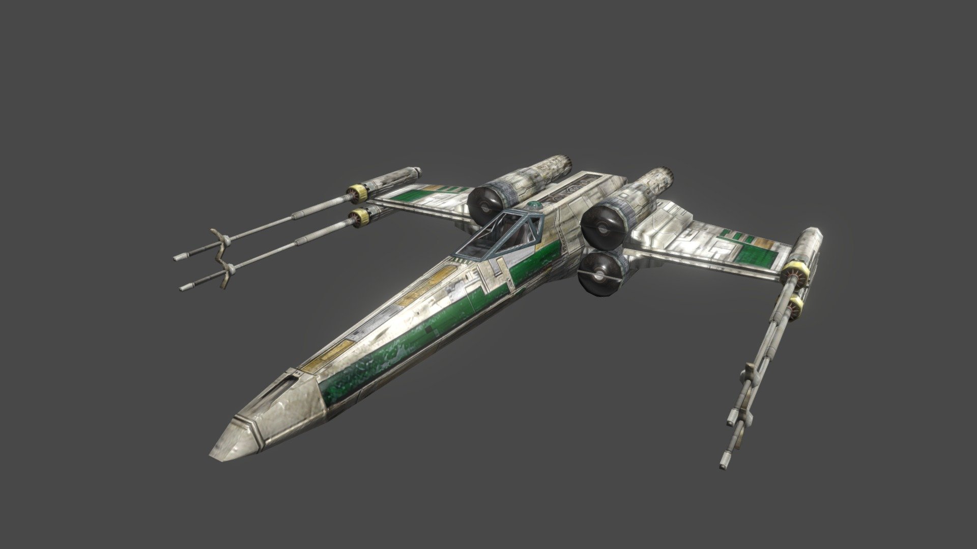 Green Squadron X-Wing - Download Free 3D model by Green Squadron ...