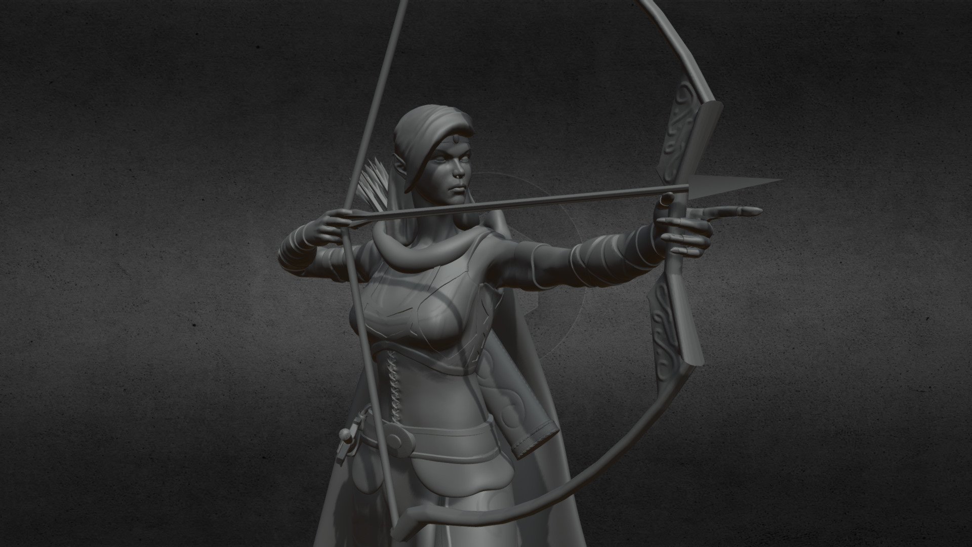 Ranger Elf Female - 3D model by Efraim Filho (EfraTheKid) (@efraimfilho ...