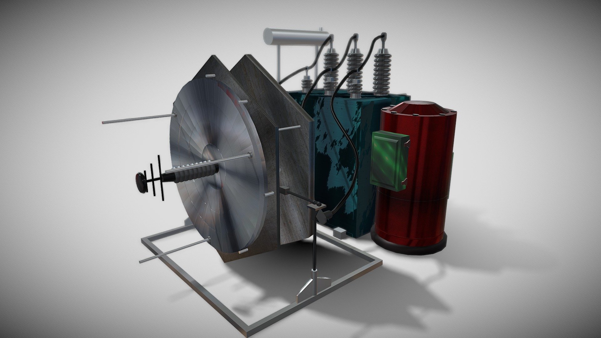 OLD GENERATOR - Download Free 3D model by creator-97 [1d09778] - Sketchfab