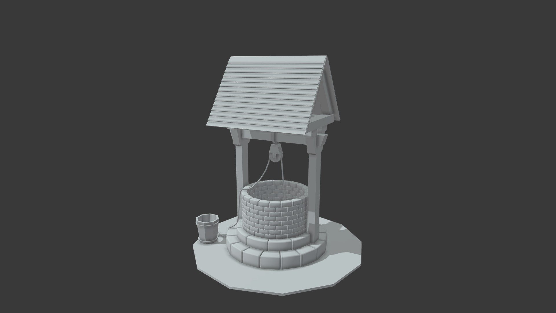 Well - 3D model by sammuhra [1d09a7f] - Sketchfab
