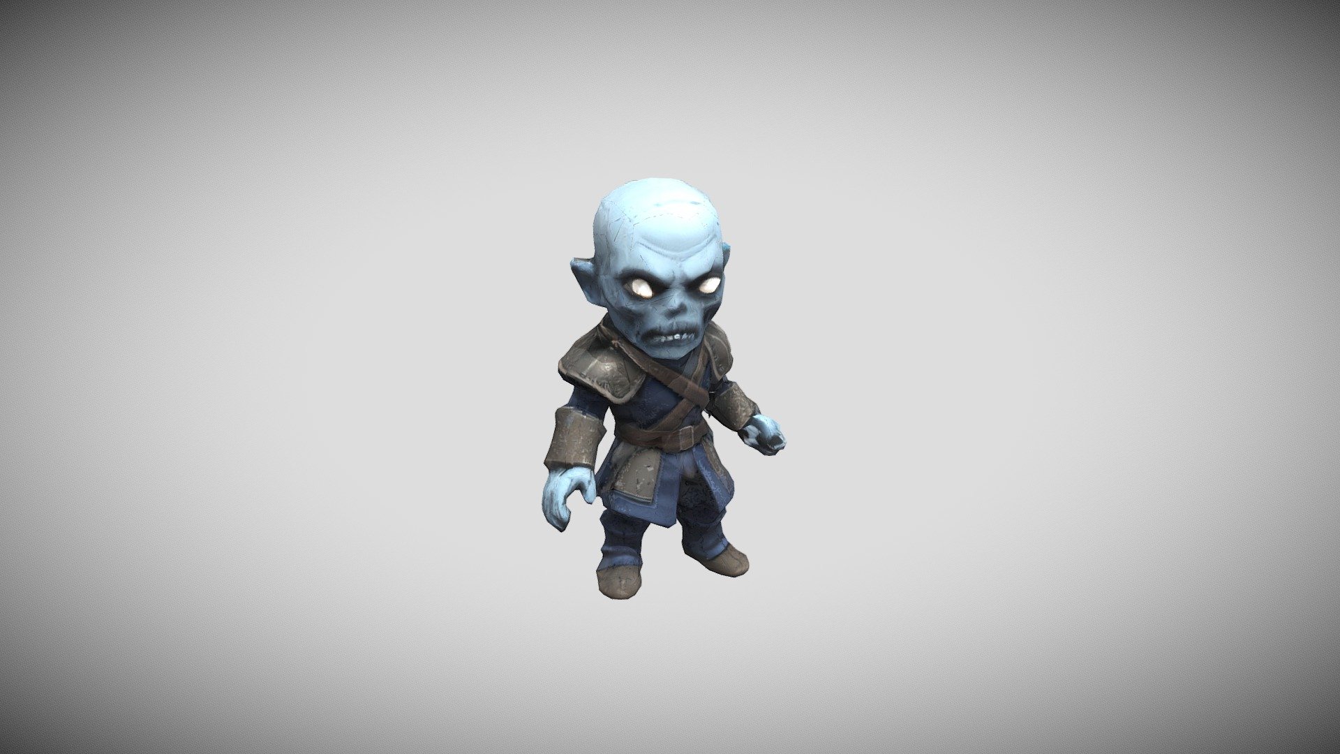 Medieval Chibi Zombie A - 3D model by odin.assets [1d0a6ab] - Sketchfab
