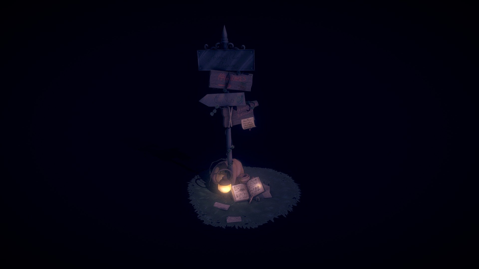 Wrong Way - 3D model by Meikameleon [1d0b272] - Sketchfab