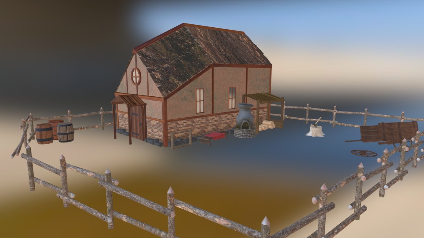 Game Scene - 3D model by dezthumak [1d0b676] - Sketchfab