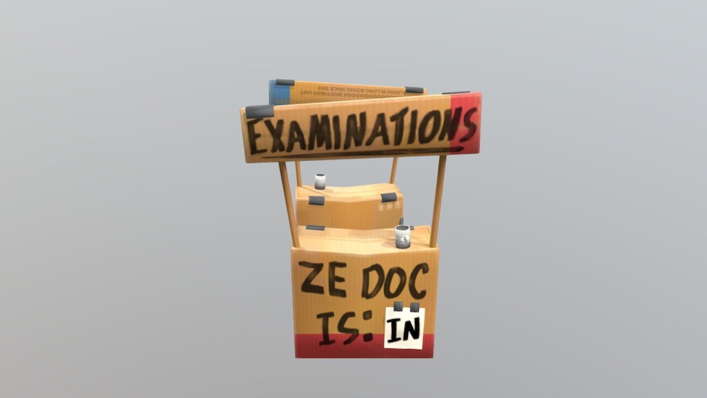 The Doc Box (Team Fortress 2 Taunt Prop) - 3D model by Whomobile ...