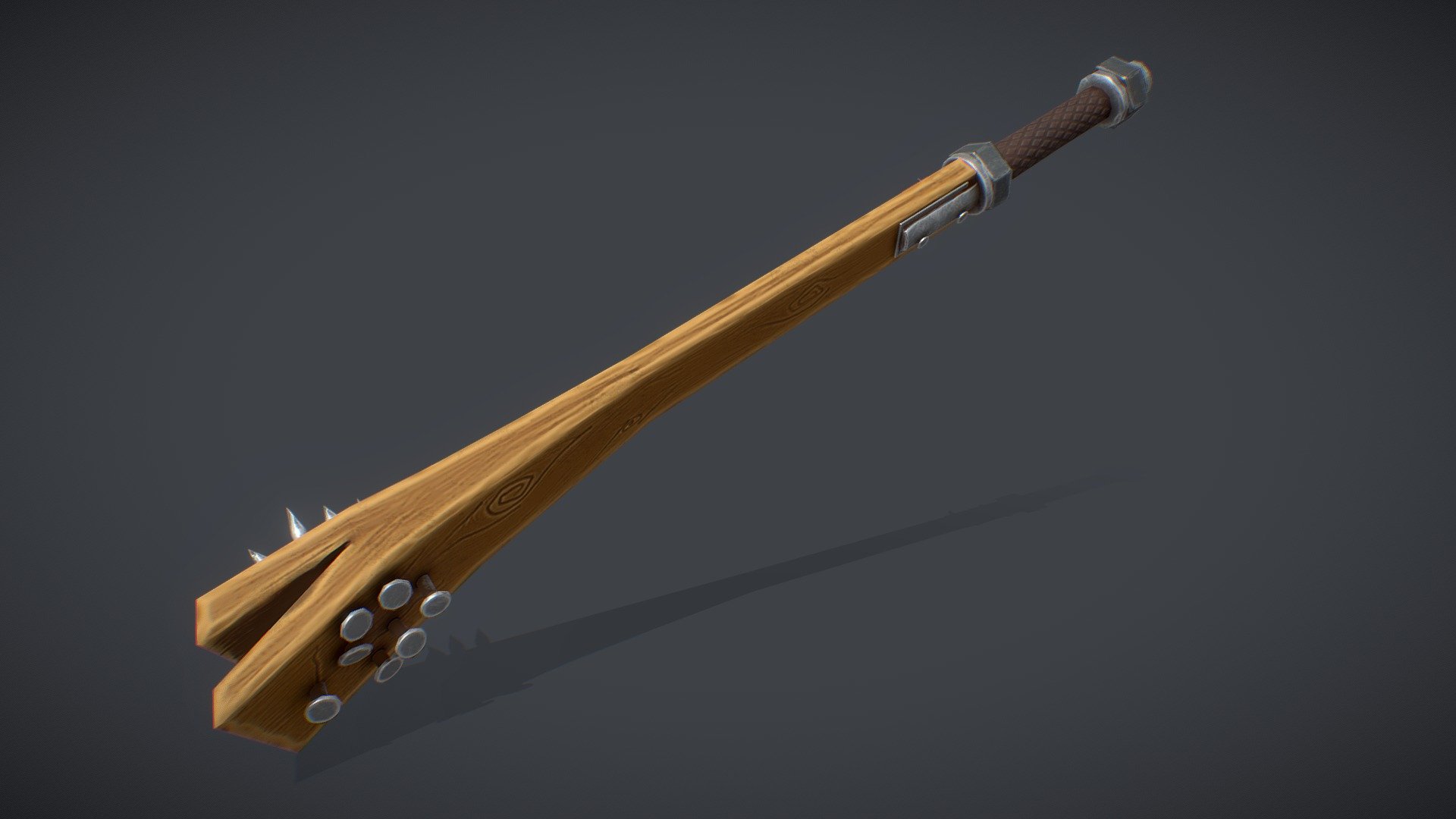 Junk melee weapon lowpoly - Download Free 3D model by Sir Erdees ...
