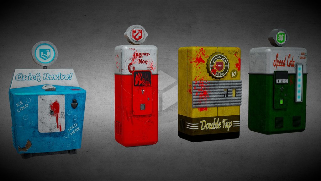 Call of Duty Zombies - A 3D model collection by Kurakupiku ...