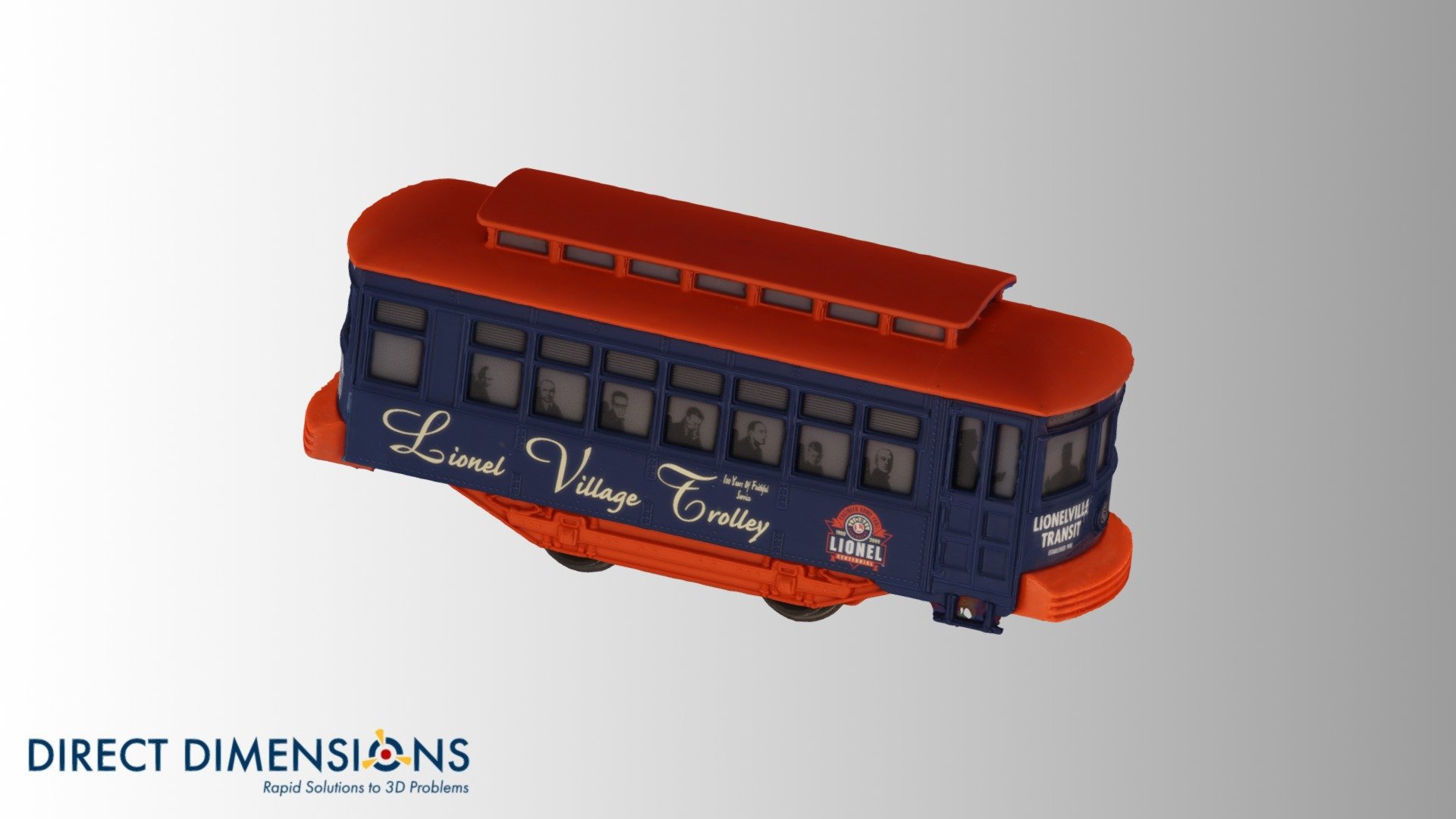 Trolley - 3D model by Direct Dimensions (@dirdim) [1d1231a] - Sketchfab