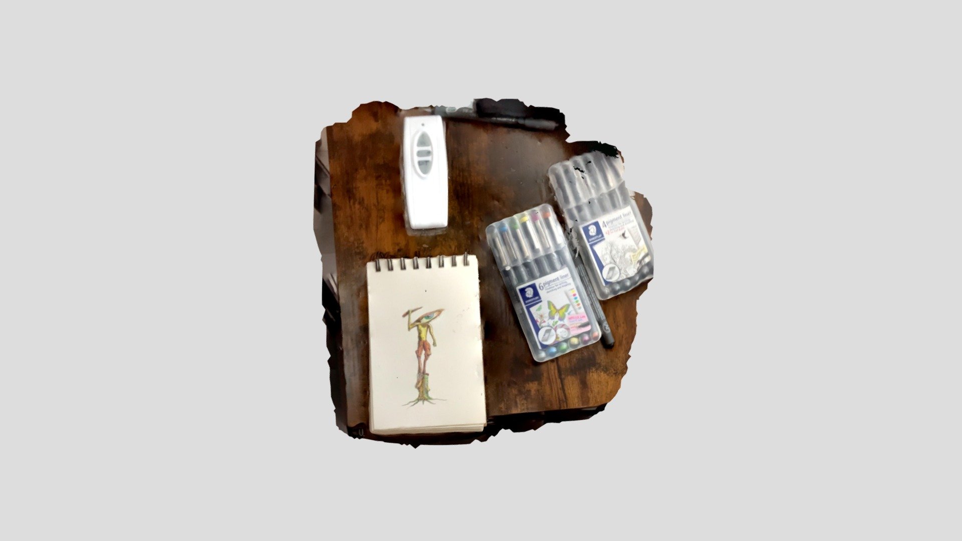 Automatic Drawing - 3D model by SurWdB [1d12e0a] - Sketchfab