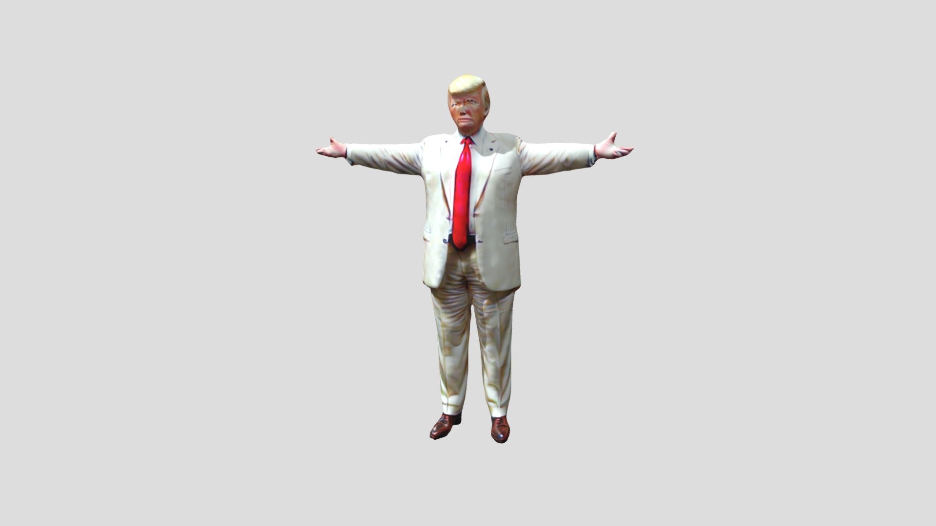 Donald Trump - Buy Royalty Free 3D model by Daniel.Pikl [1d13515 ...