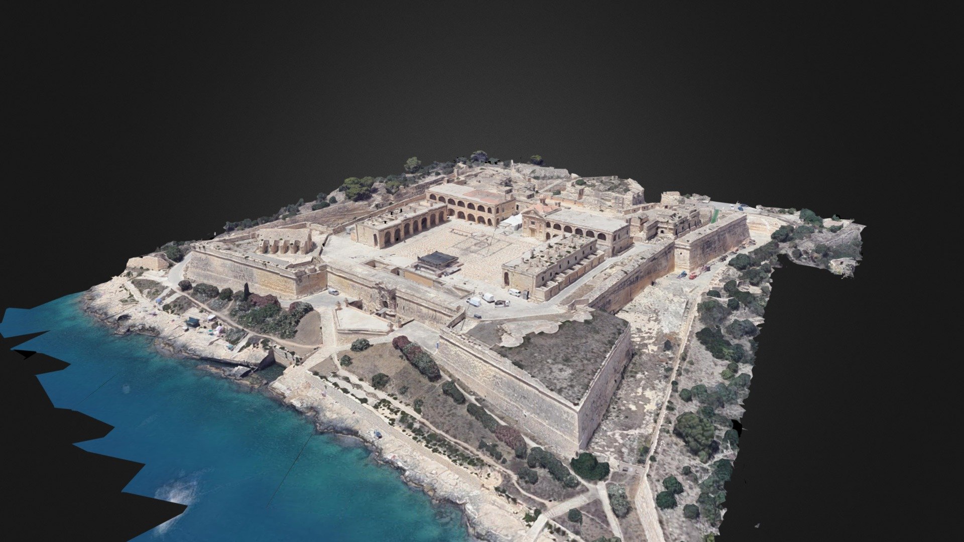 Fort Manoel MALTA - Buy Royalty Free 3D model by حسان علية ...