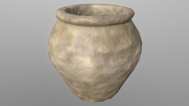 Clay-pot 3D models - Sketchfab