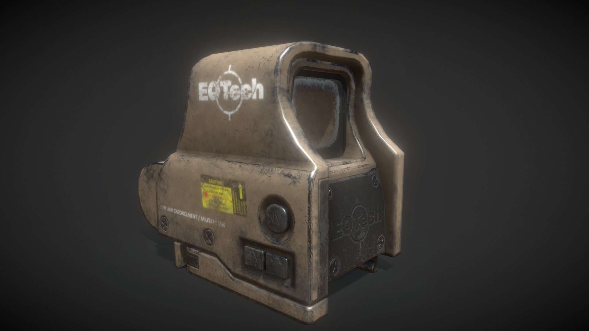 EO-Tech Holo Sight XPS - 3D model by Michael Karel (@michaelkarel ...