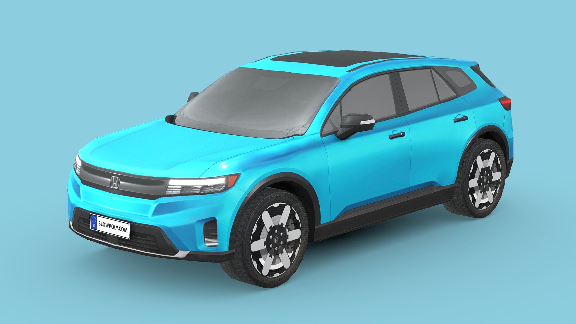 Honda Prologue 2024 - 3D model by slowpoly [1d15e54] - Sketchfab