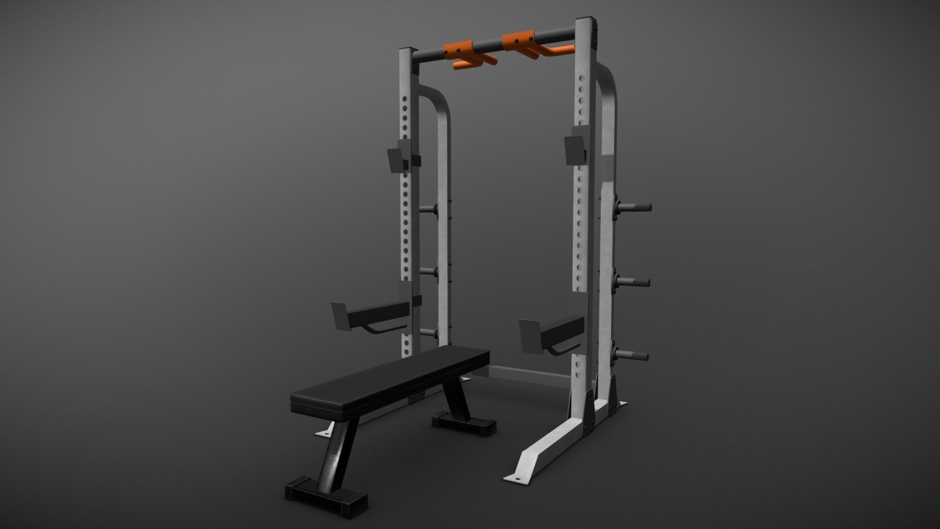 Weight Room Set 1 - Download Free 3D model by Tytan (@tylerhalterman ...