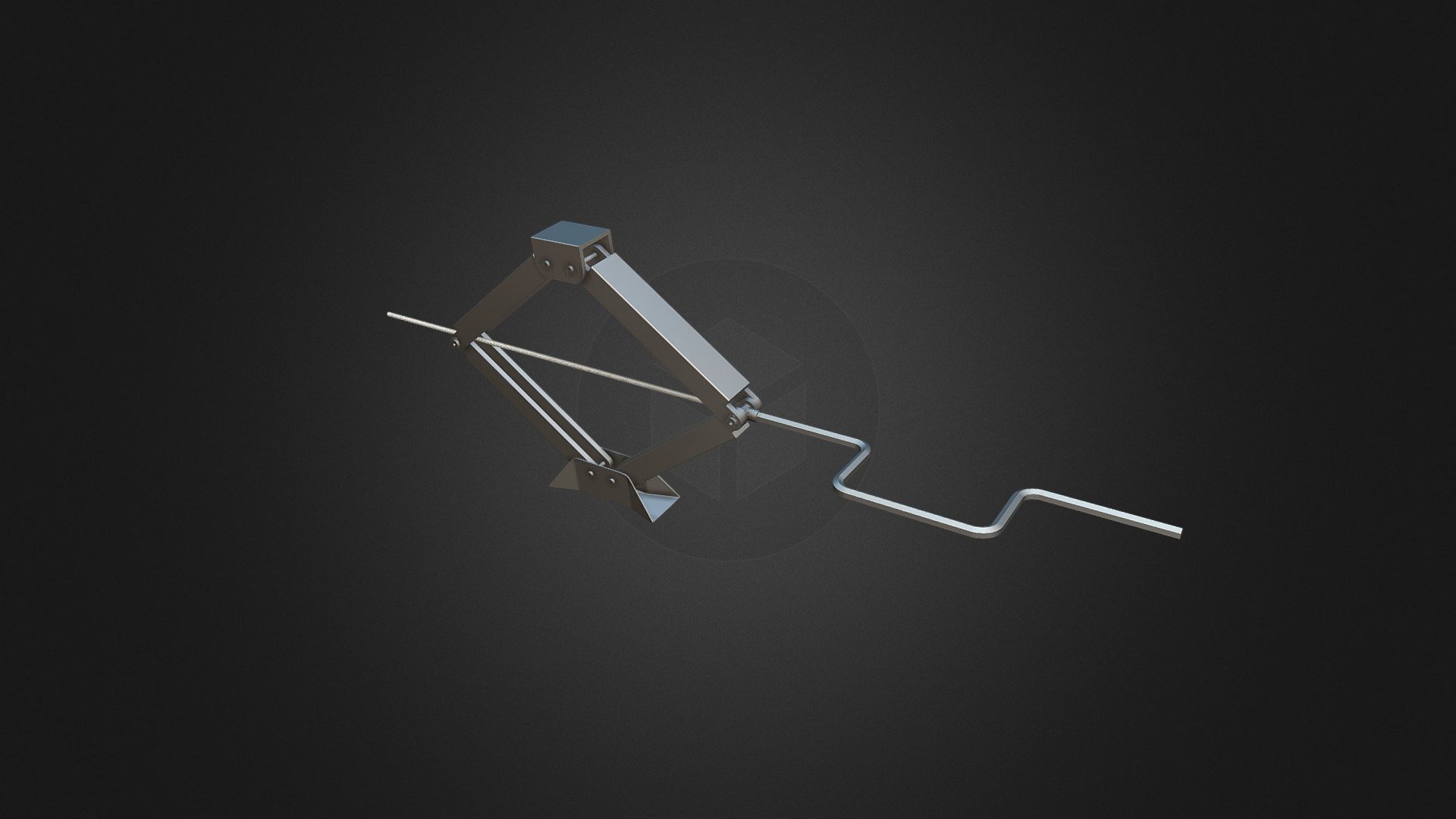 Scissor Jack - 3D model by Min Thiha Soe (@minthihasoe) [1d1868a ...