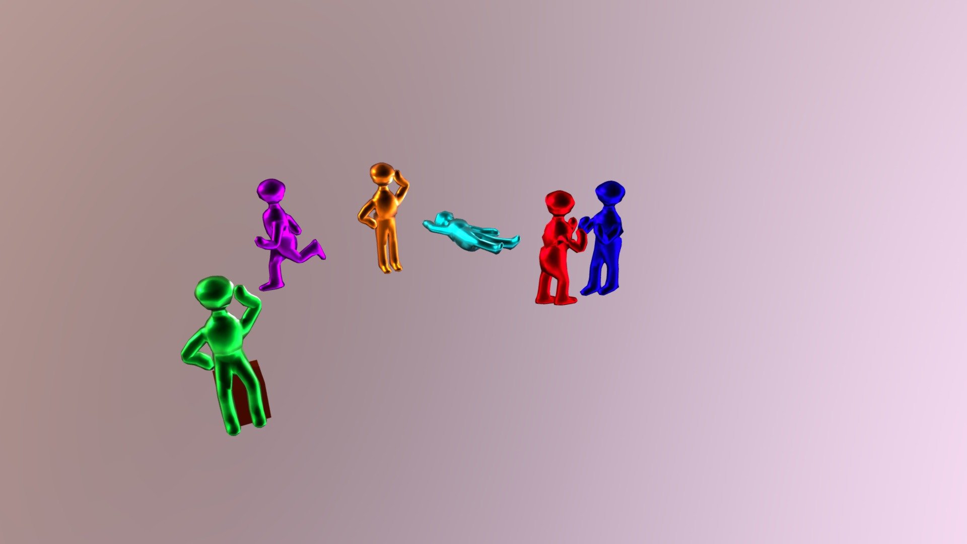 Stick Figure Poses - Download Free 3D model by Spaz.Vaz [1d18ed5 ...