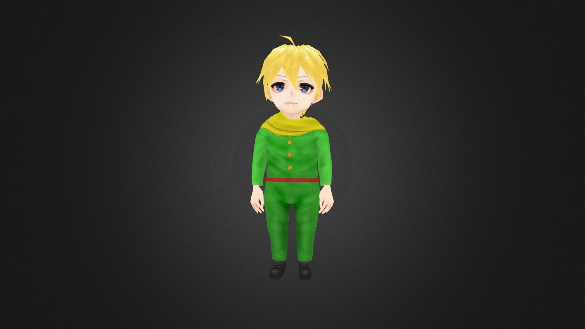 El Principito (little prince) - 3D model by ZetoDigitalArt ...