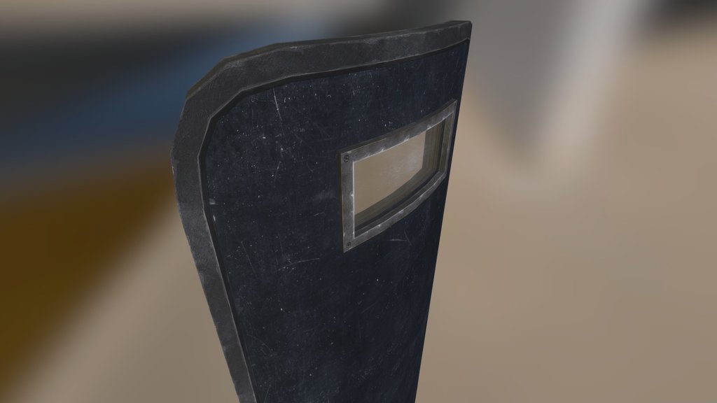 riot shield - A 3D model collection by Valkyr-the-artist - Sketchfab