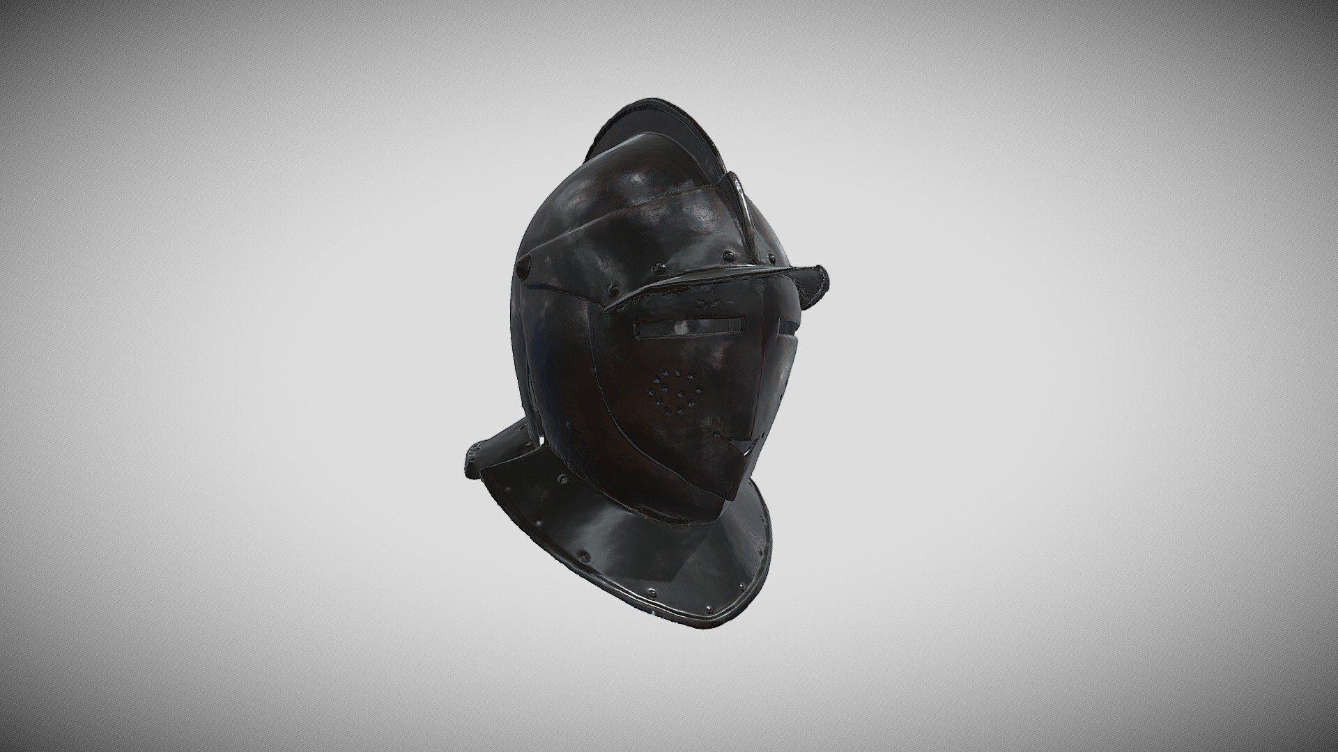 Flemish Cuirassiers Helmet c.1600 - 3D model by Combined Military ...