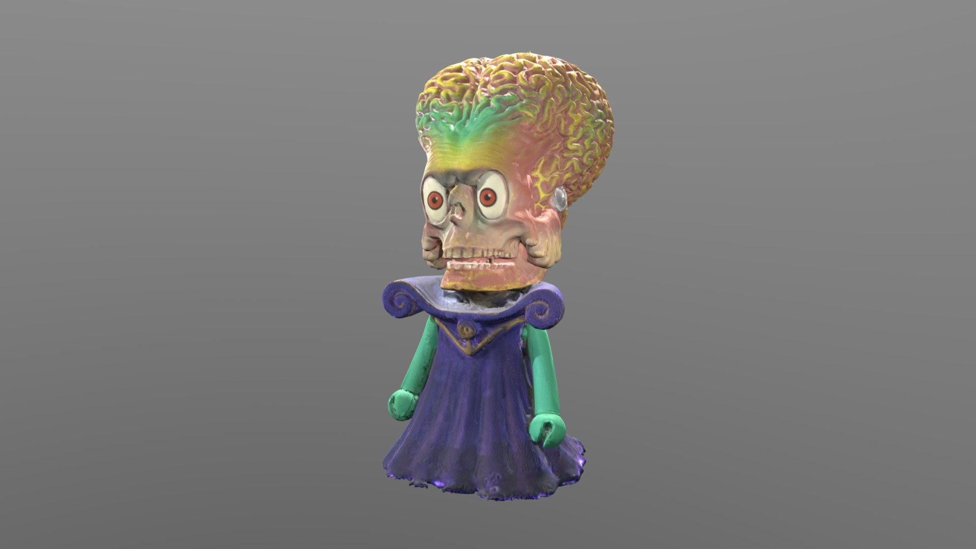 Brainy Figurine (Artec Micro test) - 3D model by TAHPaul [1d1d0e7 ...